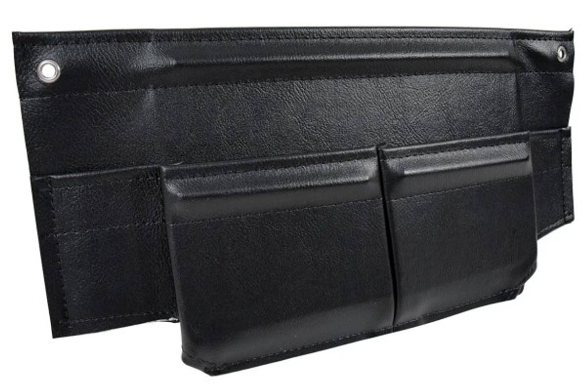 1969-1977 CORVETTE MAP POCKET - BLACK - RBAUTOPARTS